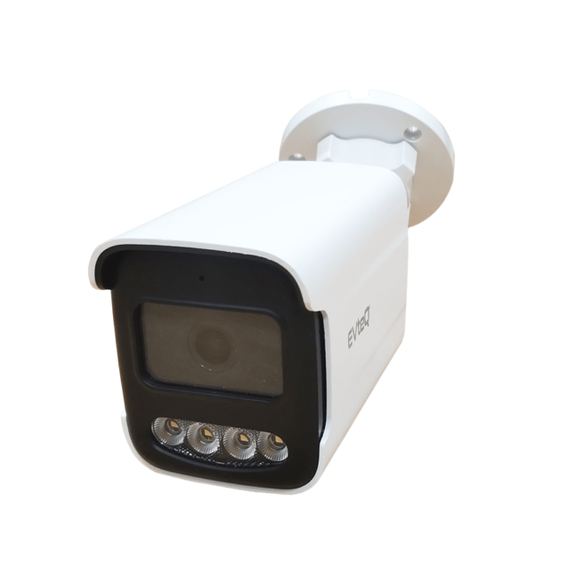 EVteQ 4MP Color Audio Metal Bullet IP Camera | EV-HIMB04CA/4MM